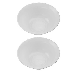 Soaking Wash Basin, Professional 10pcs Plastic Fashionable Elegant Hand Wash Basin Round for Skin Care for Beauty Salon