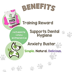 Nature Gnaws Beef Gullet Sticks for Dogs 5-6" (8oz) - Natural Beef Jerky Stick Dog Chew Treats - Rawhide Free