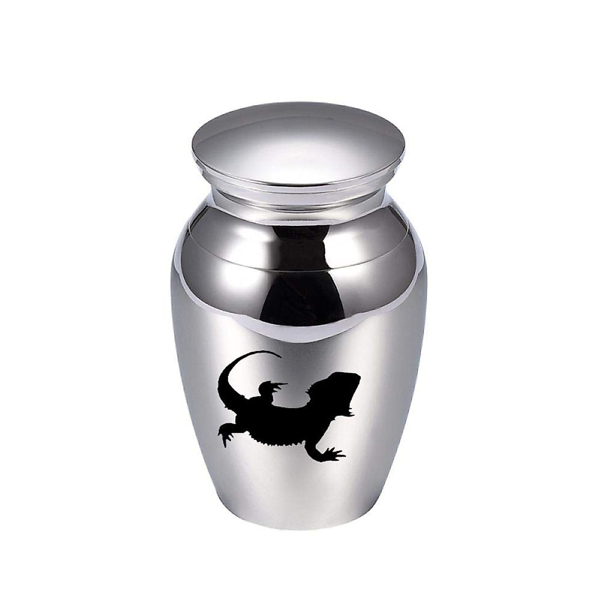 KemtAt Cremation jar Stainless Steel Engraving 72mm42mm Cremation Urns for Human Ashes Pets Ashes Souvenirs-Rat_Large 73mm 42mm