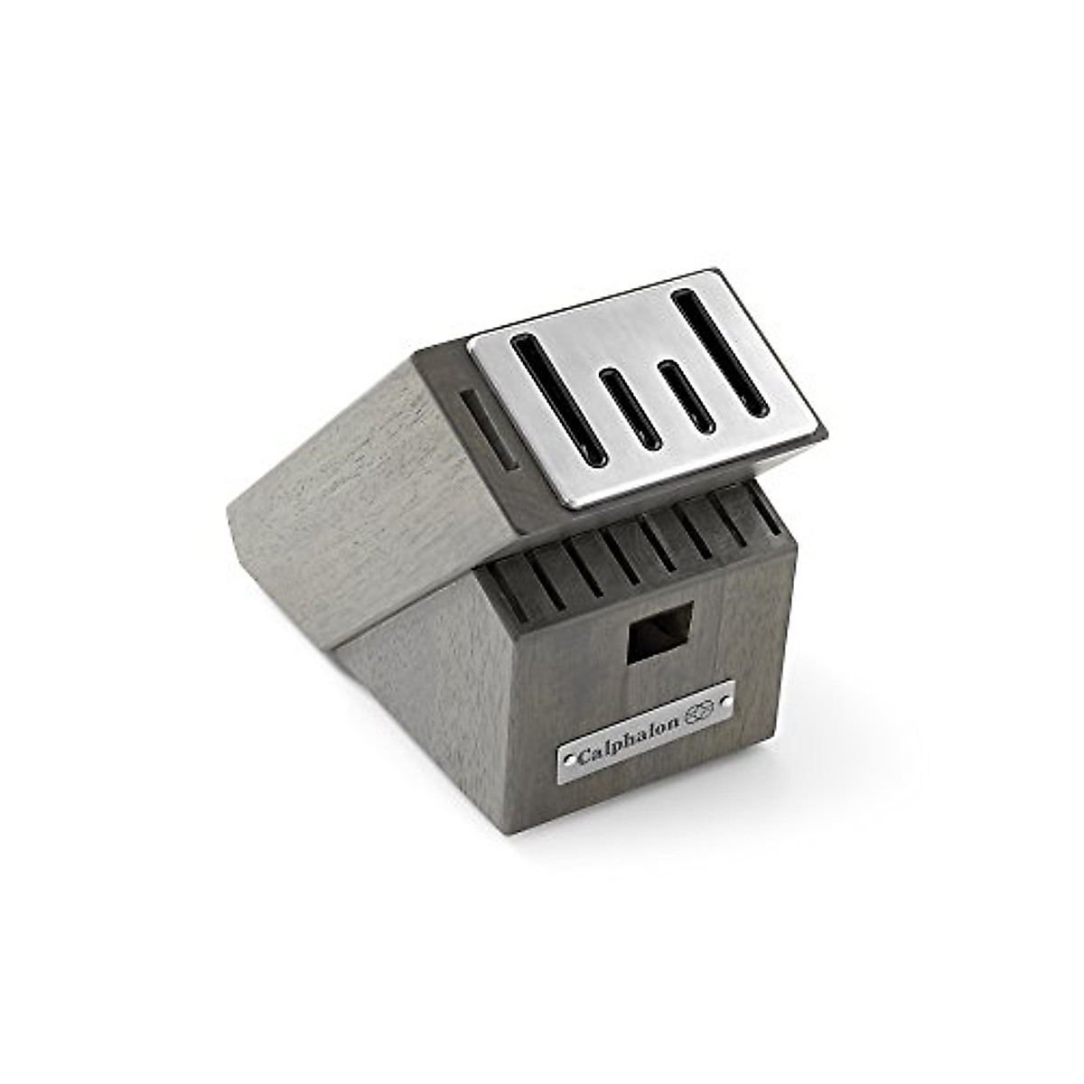 Calphalon Kitchen Knife Set with Self-Sharpening Block, 15-Piece Classic High Carbon Knives