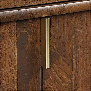 Sauder Clifford Place Library Base, Grand Walnut finish
