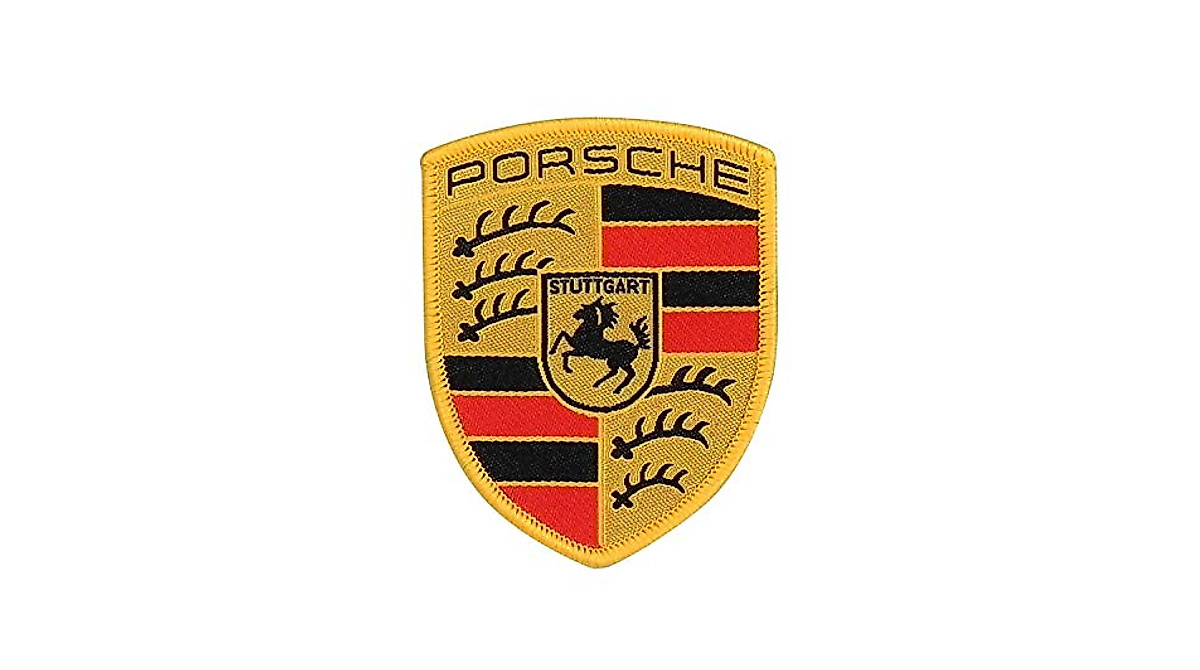 Porsche Crest Sew-on Badge - Authentic WAP10706714