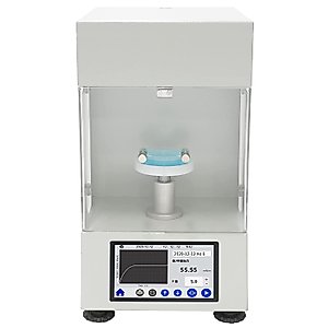 VTSYIQI Surface Tensiometer Du Nouy Liquid Tensiometer Surface Tension Meter Tester With Pt Loop Range 0 to 1000 mN/m Accuracy 0.1mN/m For Oil Paint Industry Test Real Time Display