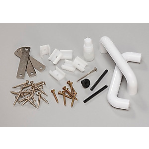 LTL Home Products EX4896WH Express One Interior Accordion Folding Door, 48 x 96 Inches, White