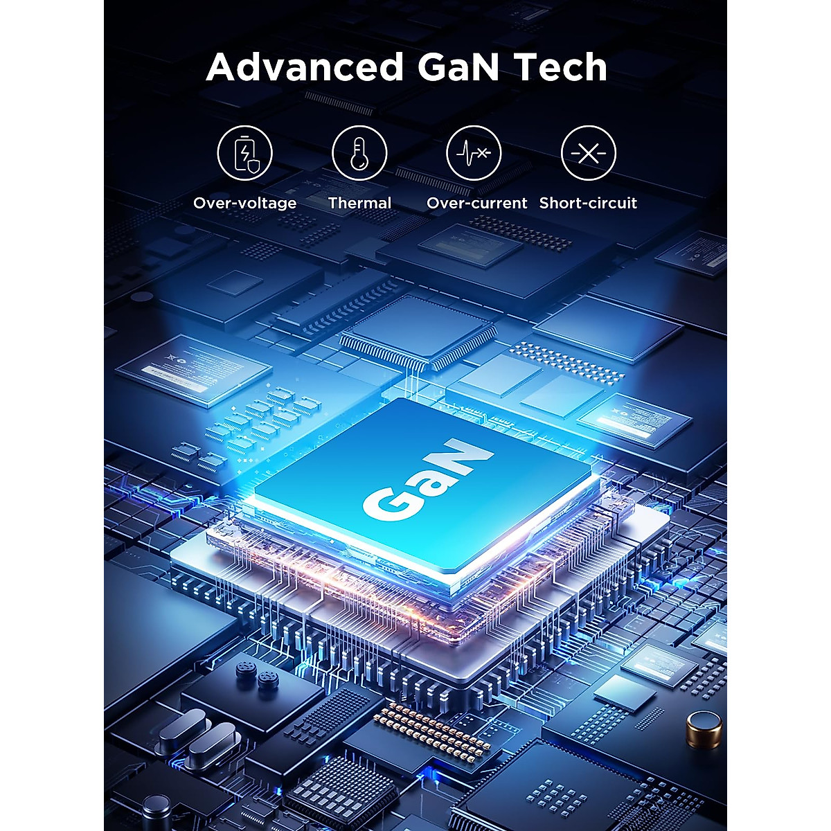 JOYROOM 67W USB C Charger Block, 4-Port Foldable GaN Wall Fast Charger Adapter Compact for iPhone 16/5/14 Pro Max, MacBook Pro/Air, iPad Pro/Air, Galaxy, Dell XPS, Pixel 7, Google Pixelbook