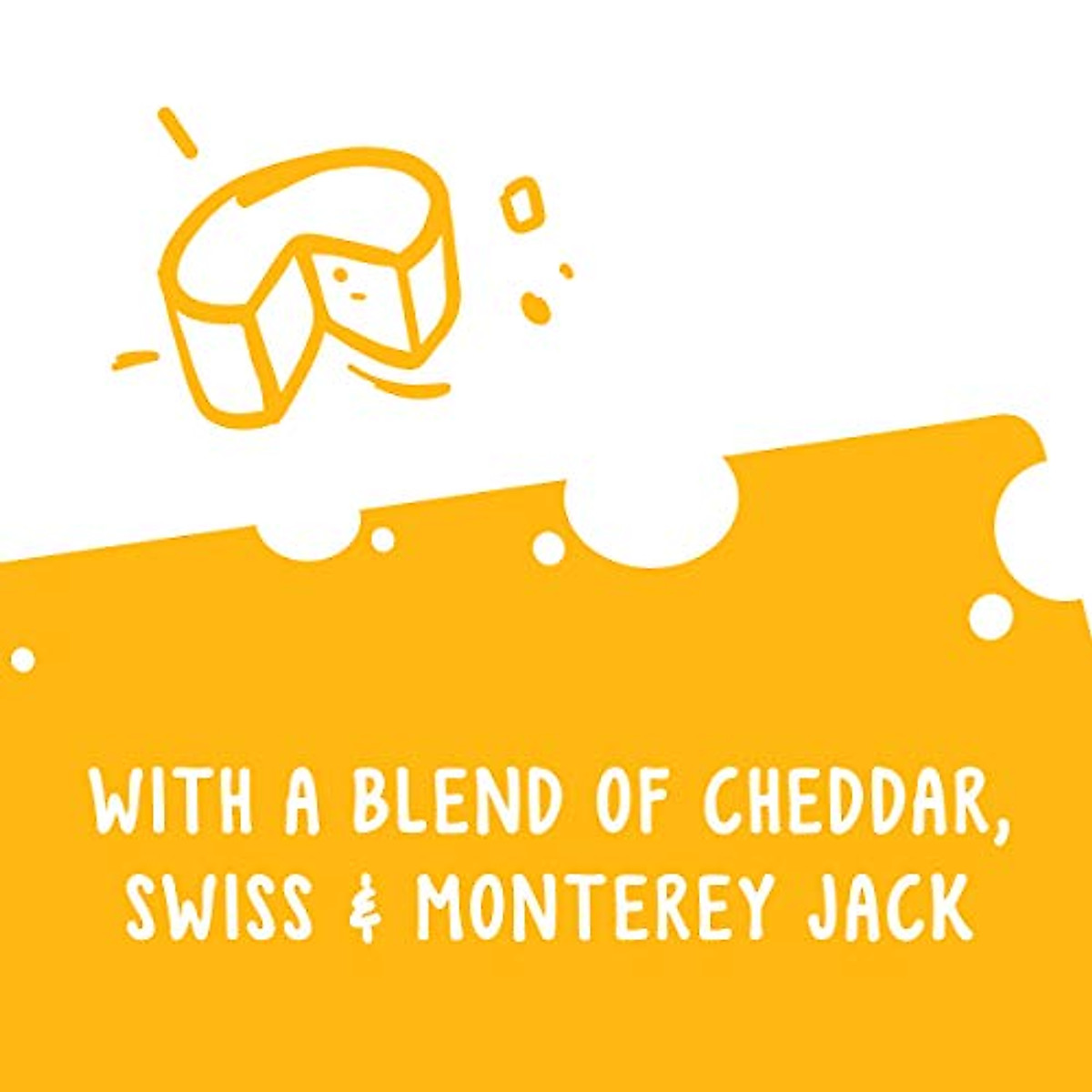 Purina Friskies Made in USA Facilities Cat Treats, Party Mix Cheezy Craze Crunch - 20 oz. Canister