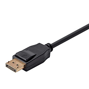 Monoprice 115888 Mini DisplayPort 1.2 to DisplayPort Cable - 1.5 Feet, 4K Capable, Supports 3D Video - Select Series Black
