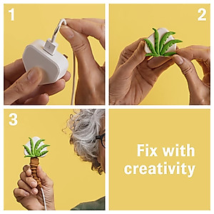 Sugru by Tesa - All Purpose Super Glue, Moldable Craft Glue for Indoor & Outdoor - Adhesive Glue for Creative Fixing, Repairing, Bonding & Personalizing - 8 Pack - Multicolor (3.5g/ea)