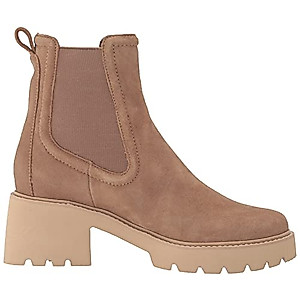 Dolce Vita Women's Hawk Fashion Boot, Mushroom Suede H2O, 7.5