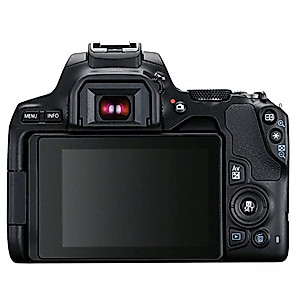 Canon EOS 250D (Rebel SL3) DSLR Camera w/EF-S 18-55mm F/3.5-5.6 Zoom Lens + 128GB Memory + Case + Filters + Tripod + 3 Piece Filter Kit + More (24pc Bundle)