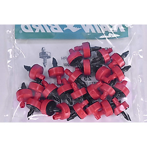 25 Rainbird XB20PC 2.0 GPH Drip Irrigation Emitters w/Free Installation Tool