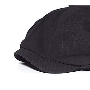 CLAPE Ivy Cabbie Cap Peaky Newsboy Hunting Beret Flat Herringbone Ascot Octagonal Sun Hat Baker Boy Beret Gatsby Golf Cap Classic Driving Hat