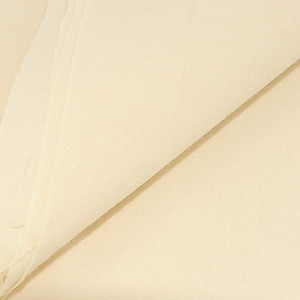 Natural Cotton Muslin Fabric 46 Inches Wide by 1 Yard