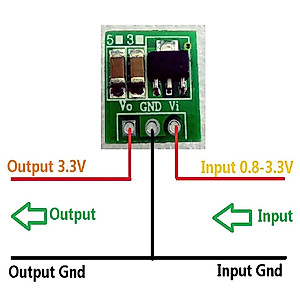 eletechsup 3.3V 5V 8 Bit BlueCommon Anode/Cathode LED Indicator Module DIY kit (1)