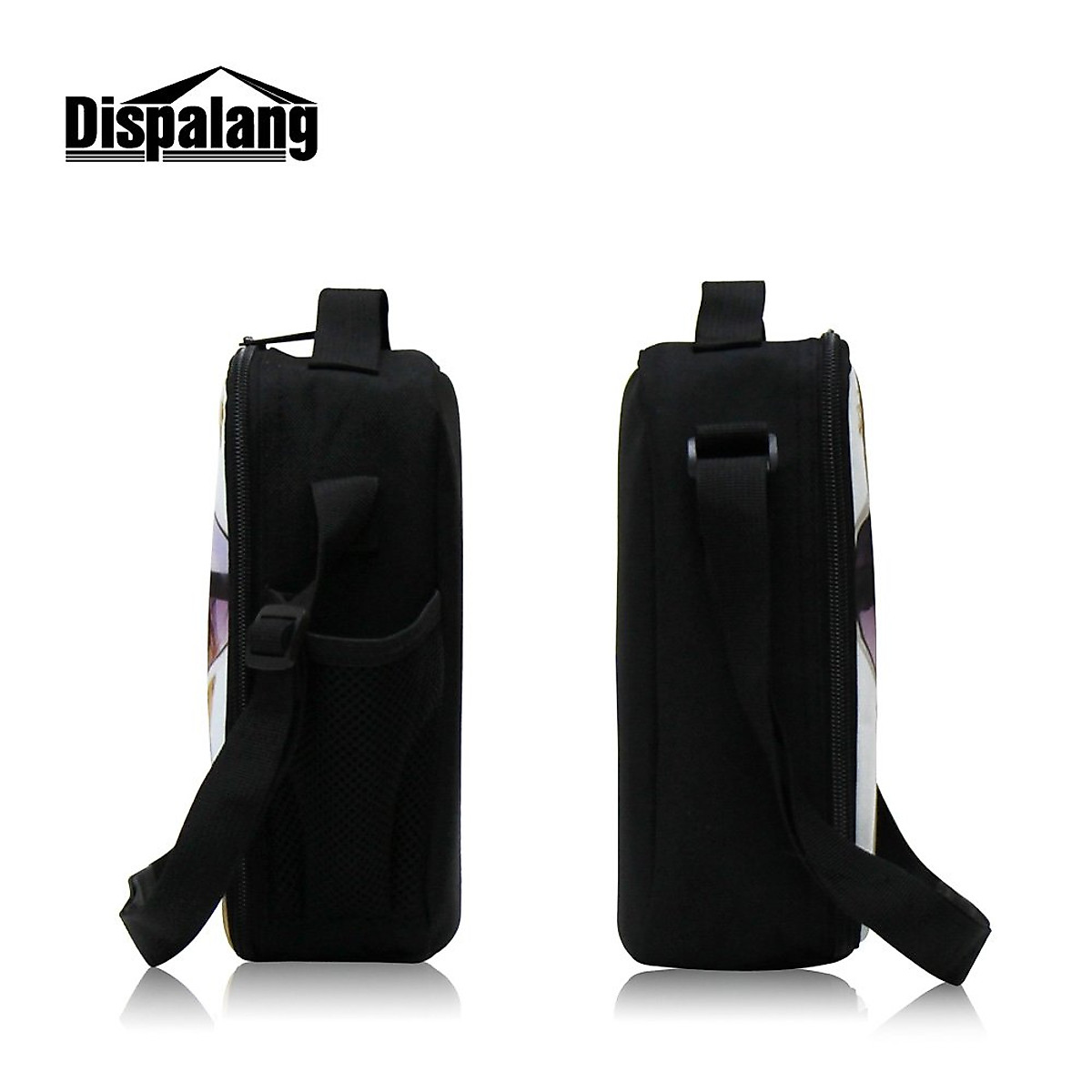 Dispalang Horse 3D Printed Lunch Bags for Children Small Insulated Cooler Bag Messenger Lunch Box Bags