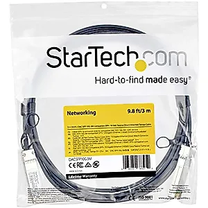 StarTech.com Dell EMC DAC-SFP-10G-3M Compatible Cable - 3 m - 10 GbE (DACSFP10G3M)