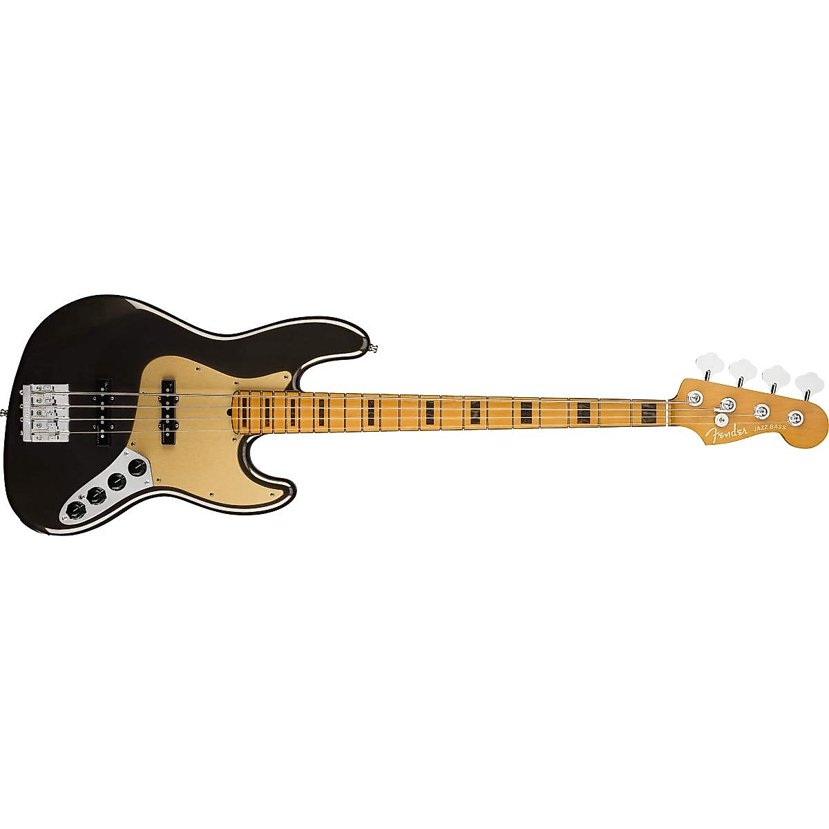 Fender American Ultra Jazz Bass, Texas Tea, Maple Fingerboard