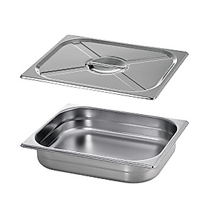 Tramontina Covered Food Pan Stainless Steel 4.5qt, 80205/015DS