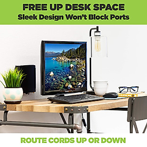 HIDEit Mounts Micro Mount for Dell OptiPlex Micro PC - American Company - Steel VESA Mount for Dell Optiplex - Monitor Mount, Wall or Under Desk Mount