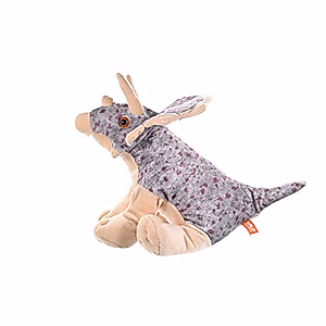 Wild Republic Triceratops Plush, Dinosaur Stuffed Animal, Plush Toy, Gifts For Kids, Cuddlekins 12", Multicolor, Model:10960