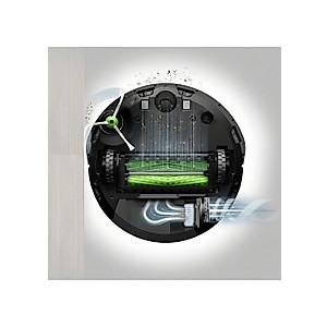 iRobot Roomba i series EVO Wi-Fi Connected Robot Vacuum, Good for Pet Hair, Carpets, Hard Floors, Self-Charging, Black, with MTC Microfiber Cloth