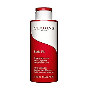 Clarins Body Fit Cellulite Control Cream | Award-Winning | Targets Cellulite |Visibly Firms, Lifts, Contours and Smoothes Hips and Thighs | 8 Natural Plant Extracts | All Skin Types