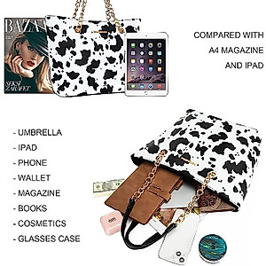 Montana West Tote Bag for Women Chain Top-handle Satchel Handbags Ladies Purses Shoulder Bags MWC-039COW