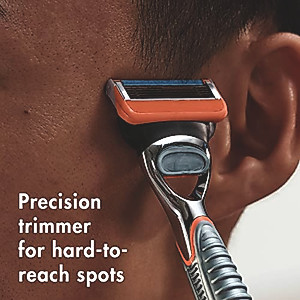 Gillette Fusion5 Power Mens Razor Blade Refills, 8 Count, Lubrastrip for a More Comfortable Shave