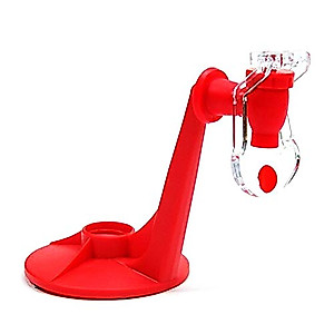 Upside Down Drinking Fountains Beverage Dispenser Soda Cola Beer Switch Pressure Red
