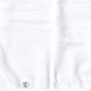 HonestBaby 10-Pack Organic Cotton Baby-Terry Wash Cloths, Bright White, One Size,10 Count (Pack of 1)