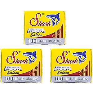 Lord 300 Shark Single Edge Razor Blades for Professional Barber Razors