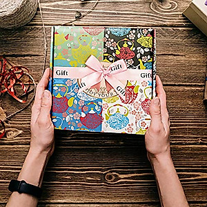 Scented Candles Gifts Set for Women,Gardenia, Lavender, Jasmine and Vanilla, Natural Soy Wax, Gifts on Anniversary, Valentine's Day and Mother's Day for Aromatherapy, Bath, Yoga, Spa