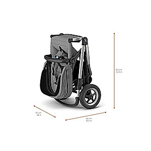 Thule Sleek City Stroller, Grey Melange