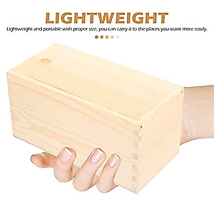 Box Box Pull Out Wooden Box Wooden Jewelry Organizer Decorative Storage Case Wooden Jewelry Holder Wood Jewelry Case Sundries Storage Case Decorative Jewelry Case Jewelry Container