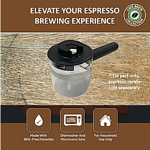 Espresso Carafe Lid, Universal Replacement fits Krups, IMUSA, Hamilton Beach, Mr. Coffee, Breville, Univen