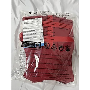 Toddler Swim Vest Floaties for Kids with Adjustable Safety Strap for Learn to Swim Children, Stripes Red S Age 1-3