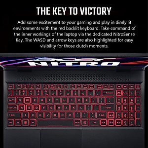 acer Nitro 5 Gaming Laptop, 15.6" FHD IPS 144Hz Display, 12th Gen Intel 12-Core i5-12500H, GeForce RTX 3050, 64GB RAM, 2TB PCIe SSD, Thunderbolt 4, Backlit Keyboard, WiFi6, PDG HDMI Cable, Win 11 Pro