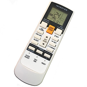 Universal Replacement Remote for AR-RAH2U AR-RAC1C AR-RAH1U AR-RY3 AR-RY4 AR-RY5 AR-RY11 AR-RY12 AR-RY13 AR-RY14 AR-RY15 AR-RY16 AR-RY17 AR-RY18 AR-RY19 for Fujitsu Air Conditioner