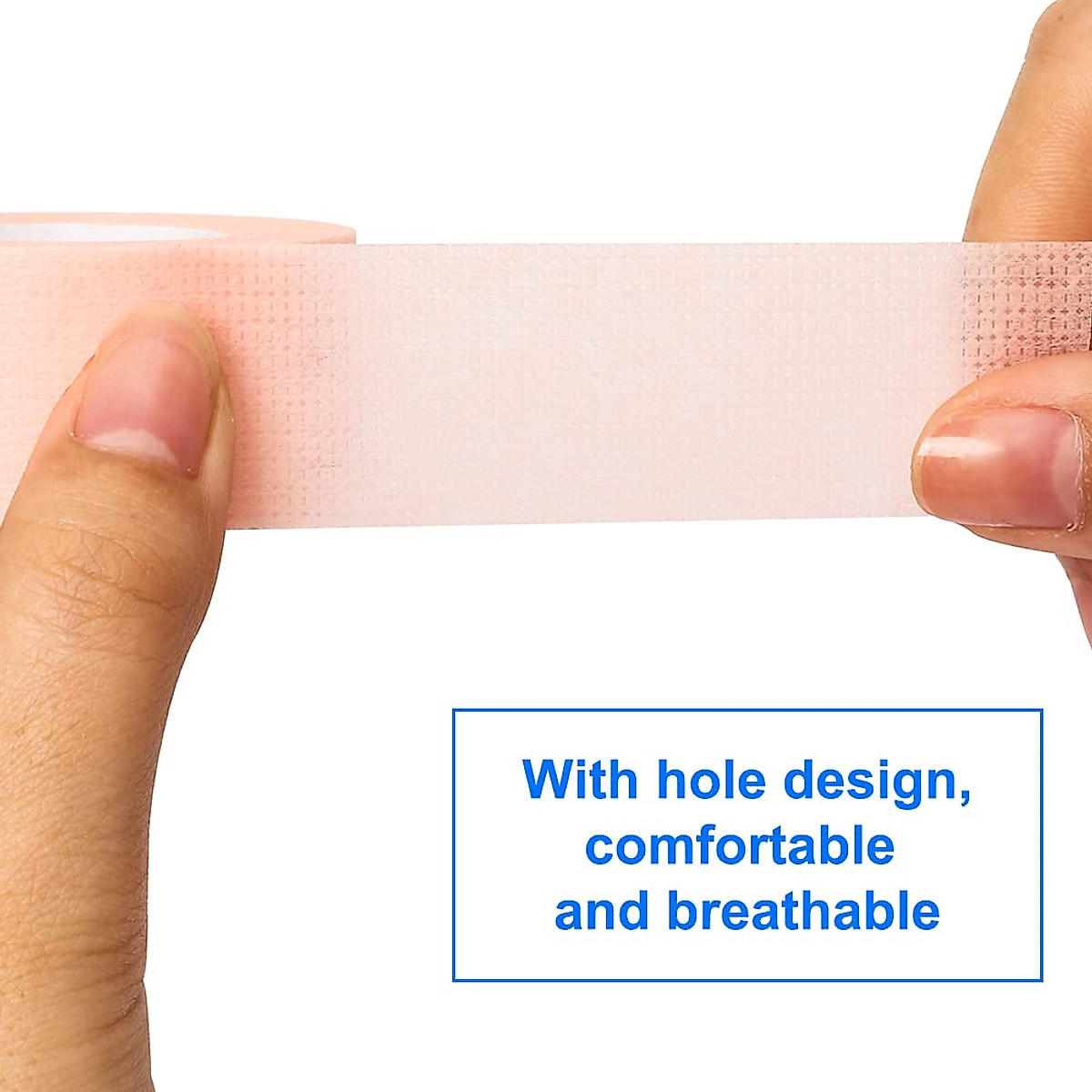 Lash Tape For Eyelash Extensions 5 Colored Mixed Eyelash Tape Breathable Microporous Fabric Eyelash Extension Tape Silicone Gel Cross Texture Direction lash tapes(Colored Lash Tape,5 Roll)