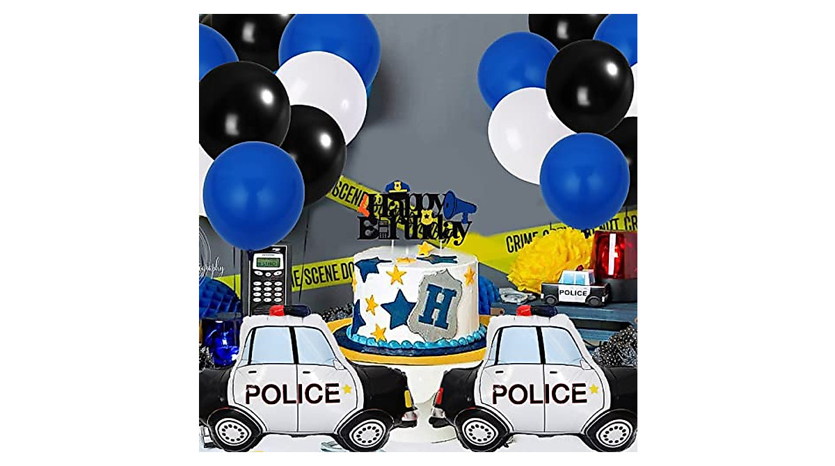 Police Birthday Decorations for Boys - Celebrate in Style