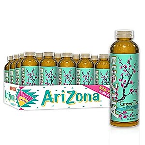 AriZona Green Tea with Ginseng and Honey, 20 Fl Oz (Pack of 24)