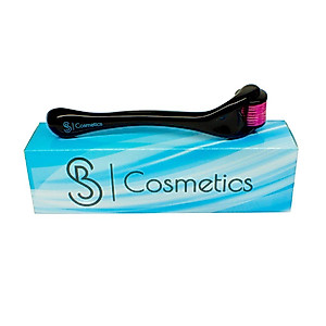 SB Cosmetics- Derma Roller-Best Premium Beard Face Scalp & Body Cosmetic Micro Needle Skin Care Beauty System .25mm 540 Titanium Reusable