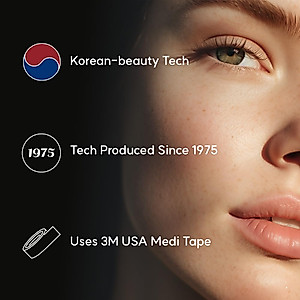 Korean Eye Charm Double Eyelid Tape Hooded Eye Lift – Droopy Eyelid Lifter Eye Lid Strips for Hooded Eyes (Double Sided 3mm 176p)