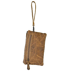 Myra Bag Brown Orchestra Small Leather Bag Upcycled Leather S-2216