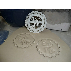 INSPIRED BY EAT ME CAKE ALICE IN WONDERLAND THEME MAD TEA PARTY COOKIE CUTTER MADE IN USA PR2438