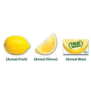 True Lemon - Crystallized Lemon For Water, Tea - Single-Serve Packets - Water Enhancer - 32-count