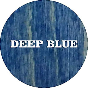 Sea & Soul Chesapeake Bay 3-D Nautical Wood Chart 12" Wall Clock, Handcrafted in The USA, Topographic Water Map Clock, Carved Lake Art Wall Clock, Coastal Décor (Deep Blue)