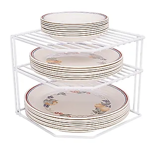 Grayline, White 40316, Corner Helper Shelf, 1-Pack