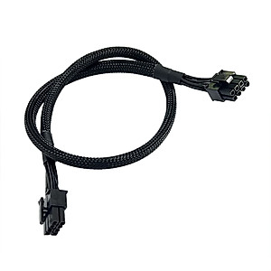 Zahara 8 (PIN) to 8 (pin) PCIE VGA Power Supply Cable Flex 18AWG Replacement for EVGA Supernova 550-1300 G2 G3 G5 750 B2 B3 P2 T2 / 8 (pin) pcie Cable evga Power Supply Cables