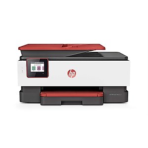 HP OfficeJet Pro 8035 All-in-One Wireless Printer - Includes 8 Months of Ink, HP Instant Ink, Works with Alexa - Coral (4KJ65A)